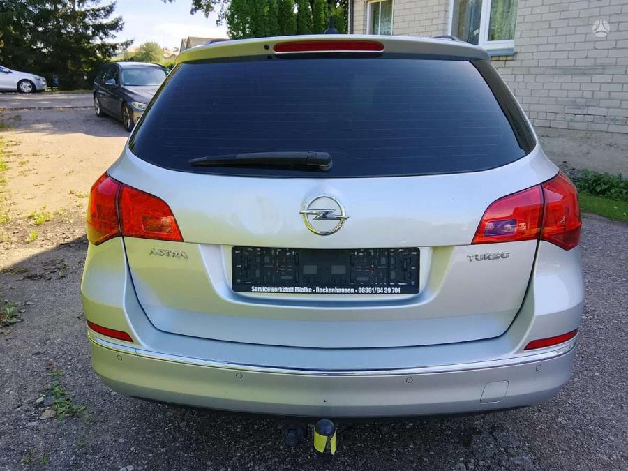 Pelēks Opel Astra 2015 Kauņa, ar dzinēja tilpumu 1.36 L un nobraukumu 154 tūkst. km par 2950 €, foto 6 vietnē AUTOMOTO.COM.LV