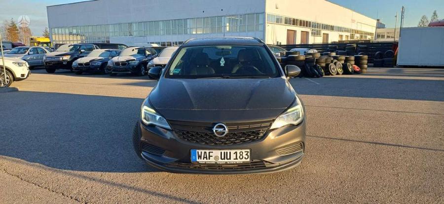 Pelēks Opel Astra 2016 Marijampole, ar dzinēja tilpumu 1.60 L un nobraukumu 266 tūkst. km par 4450 €, foto 1 vietnē AUTOMOTO.COM.LV