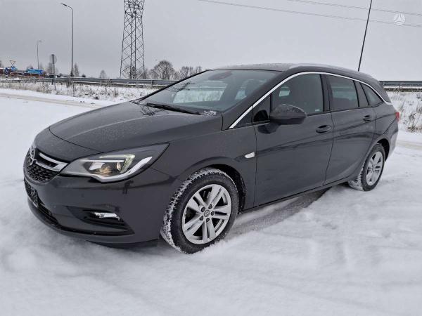 Grey Opel Astra 2016 in Marijampole, with an engine capacity of 1.60 L and mileage of 141 thousand km for 5900 €, photo 1 on AUTOMOTO.COM.LV