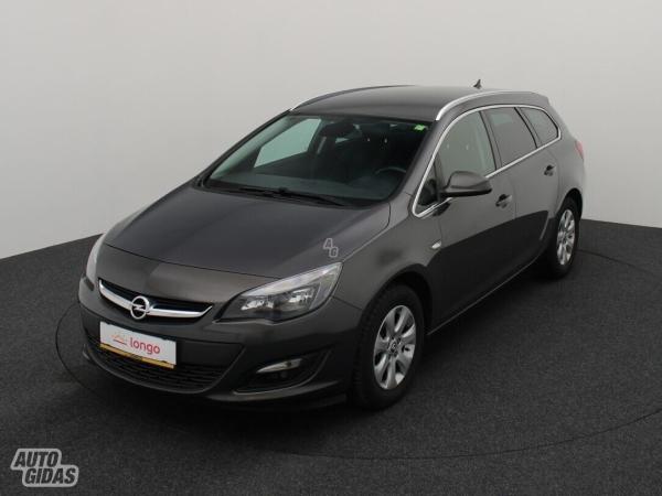 Pelēks Opel Astra 2016 Viļņa, ar dzinēja tilpumu 1.60 L un nobraukumu 193 tūkst. km par 6299 €, foto 1 vietnē AUTOMOTO.COM.LV