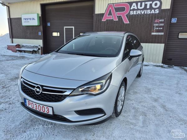 Pelēks Opel Astra 2016 Viļņa, ar dzinēja tilpumu 1.60 L un nobraukumu 219 tūkst. km par 5950 €, foto 1 vietnē AUTOMOTO.COM.LV