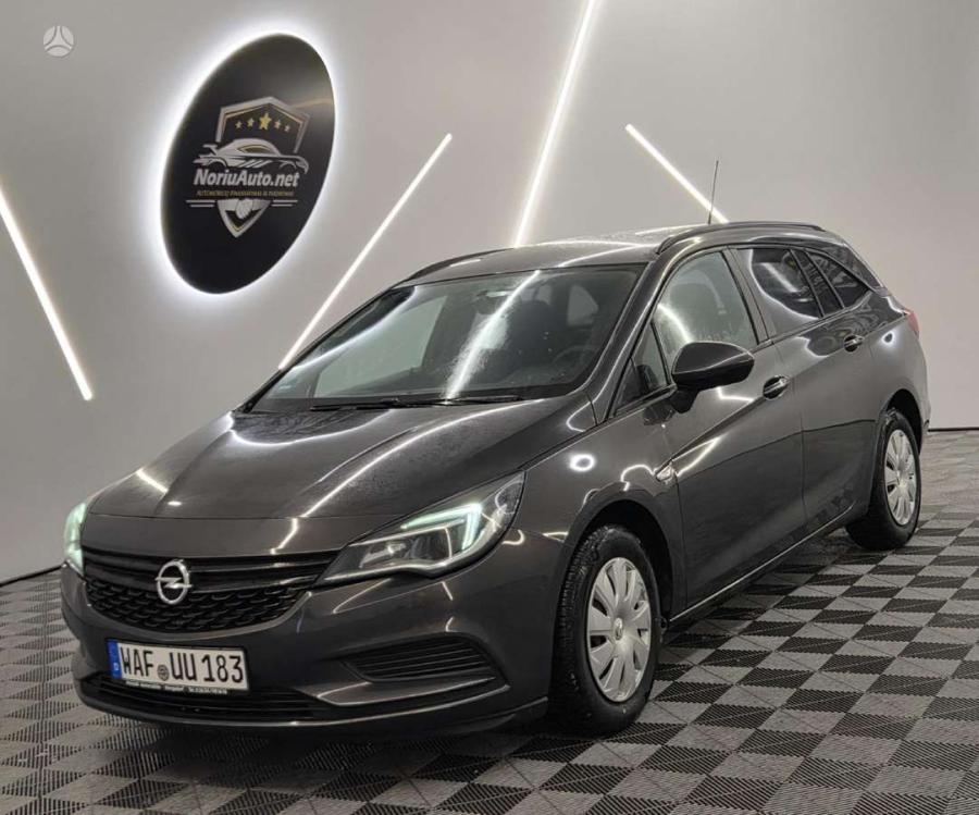 Grey Opel Astra 2016 in Marijampole, with an engine capacity of 1.60 L and mileage of 269 thousand km for 5450 €, photo 15 on AUTOMOTO.COM.LV