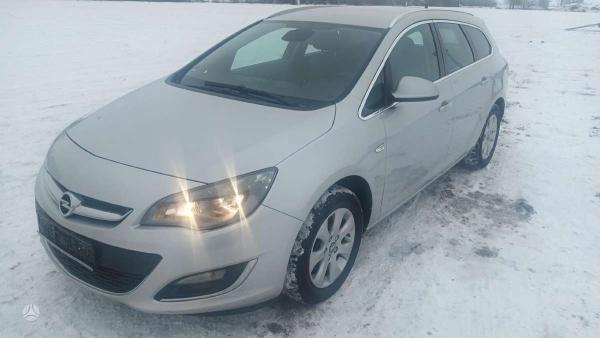 Pelēks Opel Astra 2016 Marijampole, ar dzinēja tilpumu 1.60 L un nobraukumu 270 tūkst. km par 3700 €, foto 3 vietnē AUTOMOTO.COM.LV
