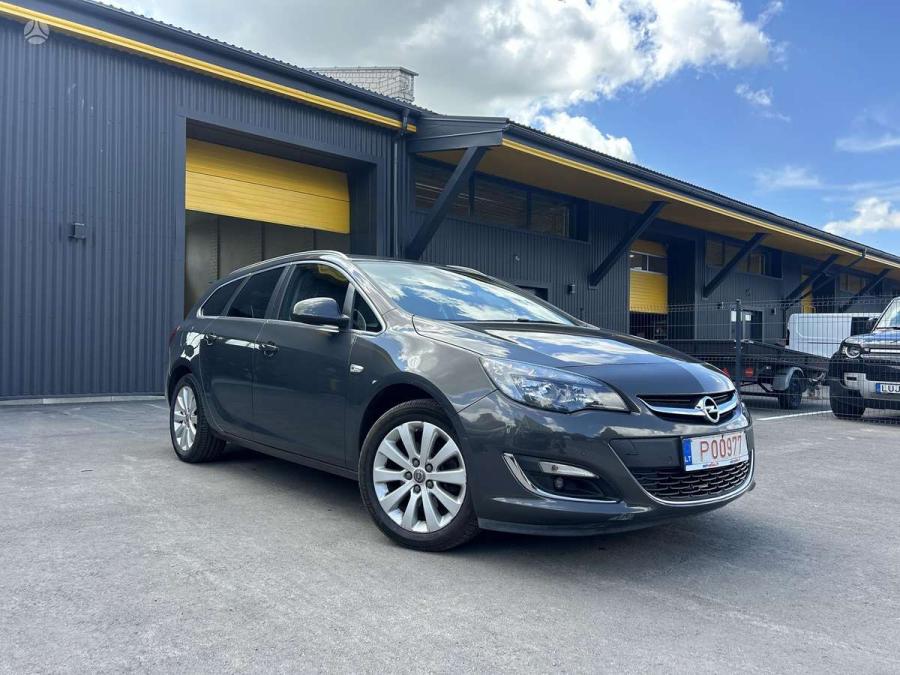Pelēks Opel Astra 2016 Šauļi, ar dzinēja tilpumu 1.60 L un nobraukumu 201 tūkst. km par 4750 €, foto 5 vietnē AUTOMOTO.COM.LV
