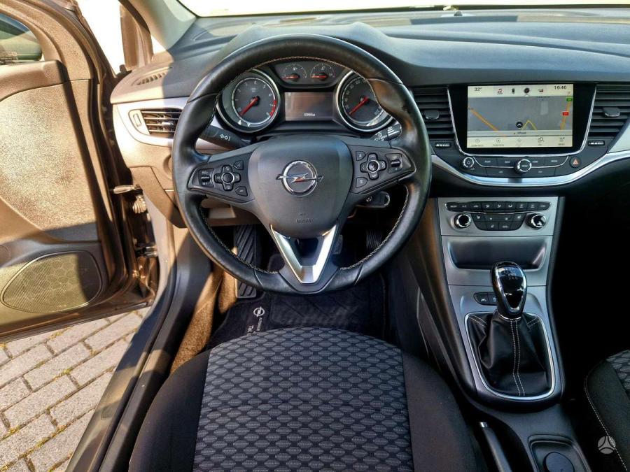 Pelēks Opel Astra 2016 Marijampole, ar dzinēja tilpumu 1.40 L un nobraukumu 123 tūkst. km par 6899 €, foto 12 vietnē AUTOMOTO.COM.LV