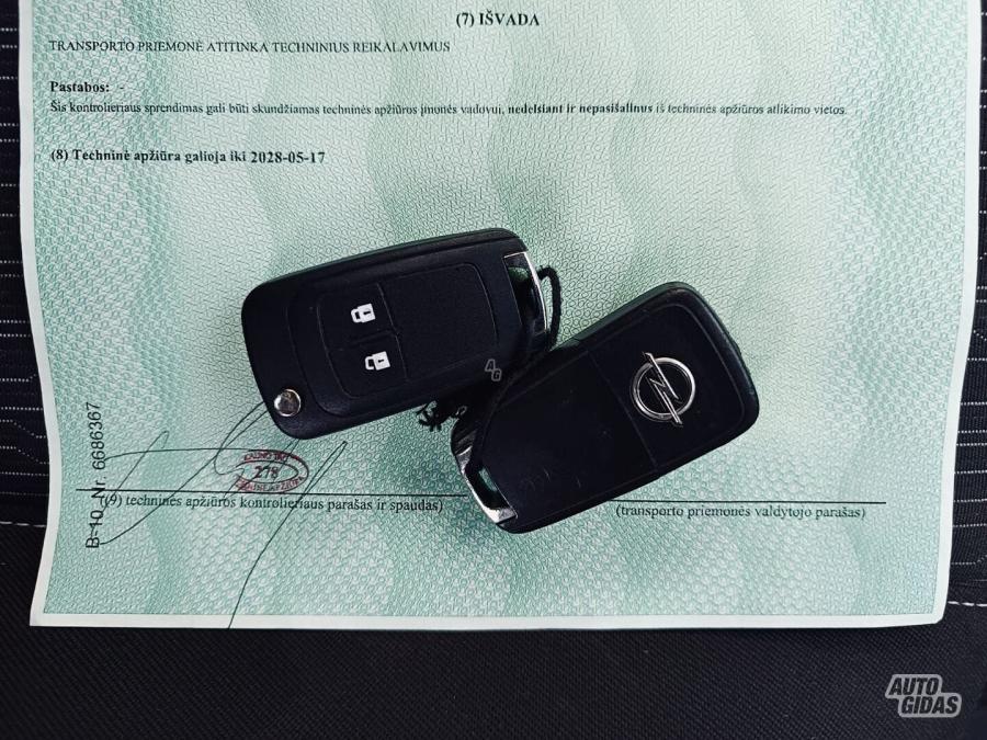 Grey Opel Astra 2016 in Utena, with an engine capacity of 1.40 L and mileage of 207 thousand km for 4950 €, photo 36 on AUTOMOTO.COM.LV