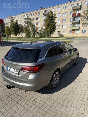 Pelēks Opel Astra 2016 Rēzekne, ar dzinēja tilpumu 1.60 L un nobraukumu 155 tūkst. km par 5300 €, foto 5 vietnē AUTOMOTO.COM.LV
