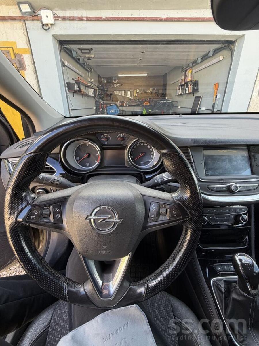 Pelēks Opel Astra 2016 Rēzekne, ar dzinēja tilpumu 1.60 L un nobraukumu 155 tūkst. km par 5300 €, foto 17 vietnē AUTOMOTO.COM.LV