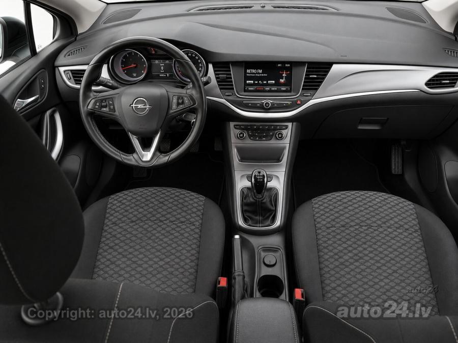 Pelēks Opel Astra 2016 Tartu, ar dzinēja tilpumu 1.40 L un nobraukumu 160 tūkst. km par 6850 €, foto 12 vietnē AUTOMOTO.COM.LV