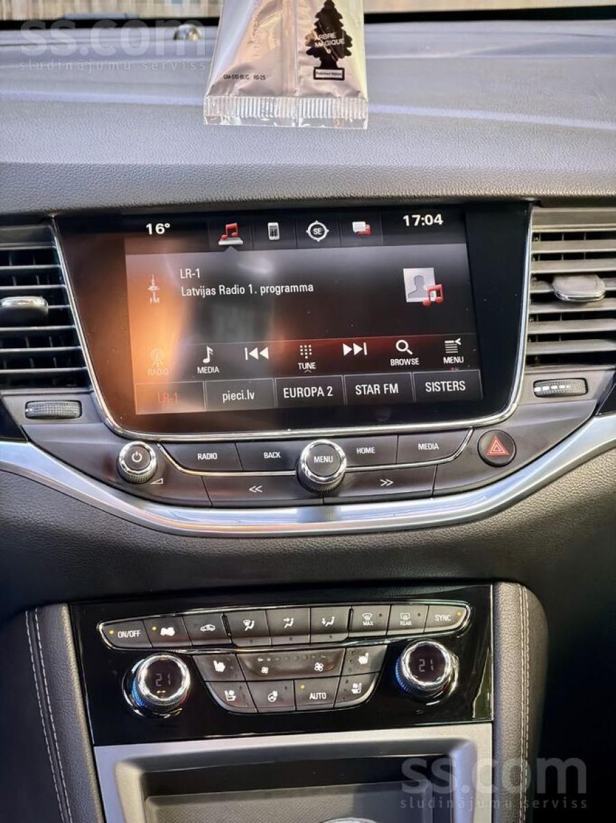 Pelēks Opel Astra 2016 Rīga, ar dzinēja tilpumu 1.60 L un nobraukumu 266 tūkst. km par 5990 €, foto 8 vietnē AUTOMOTO.COM.LV