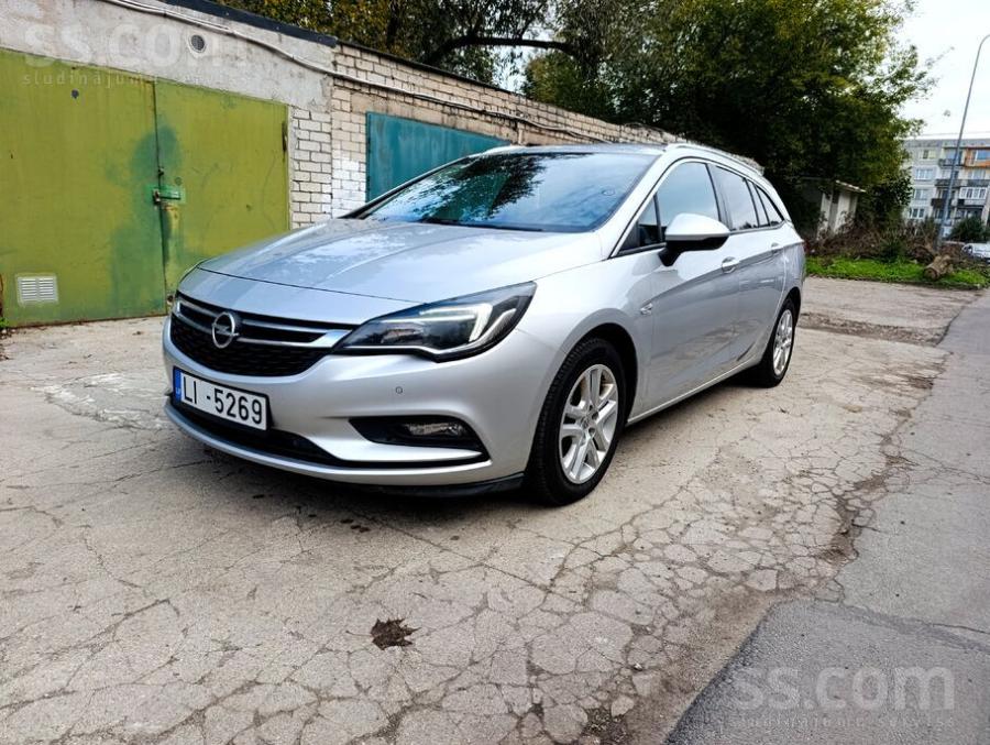 Pelēks Opel Astra 2016 Rīga, ar dzinēja tilpumu 1.60 L un nobraukumu 282 tūkst. km par 5200 €, foto 1 vietnē AUTOMOTO.COM.LV
