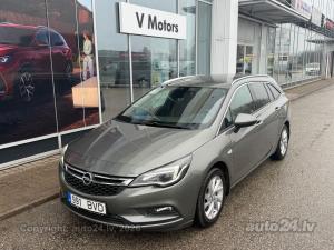 Grey Opel Astra 2017 in Viljandi, with an engine capacity of 1.40 L and mileage of 124 thousand km for 7250 €, photo  on AUTOMOTO.COM.LV