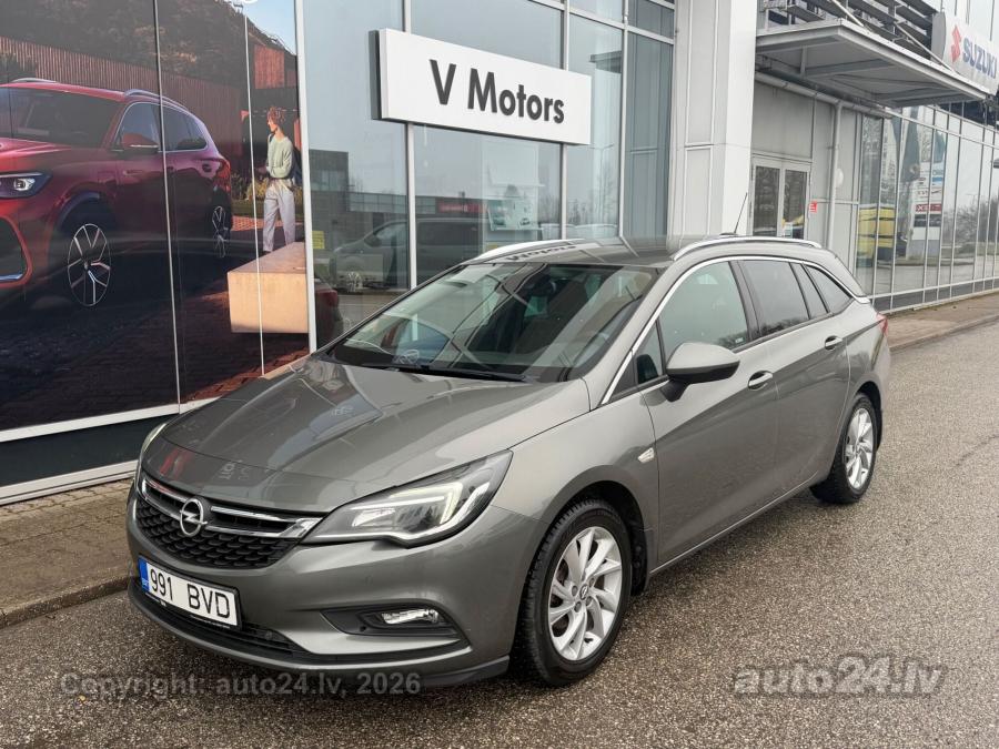 Grey Opel Astra 2017 in Viljandi, with an engine capacity of 1.40 L and mileage of 124 thousand km for 7250 €, photo 13 on AUTOMOTO.COM.LV