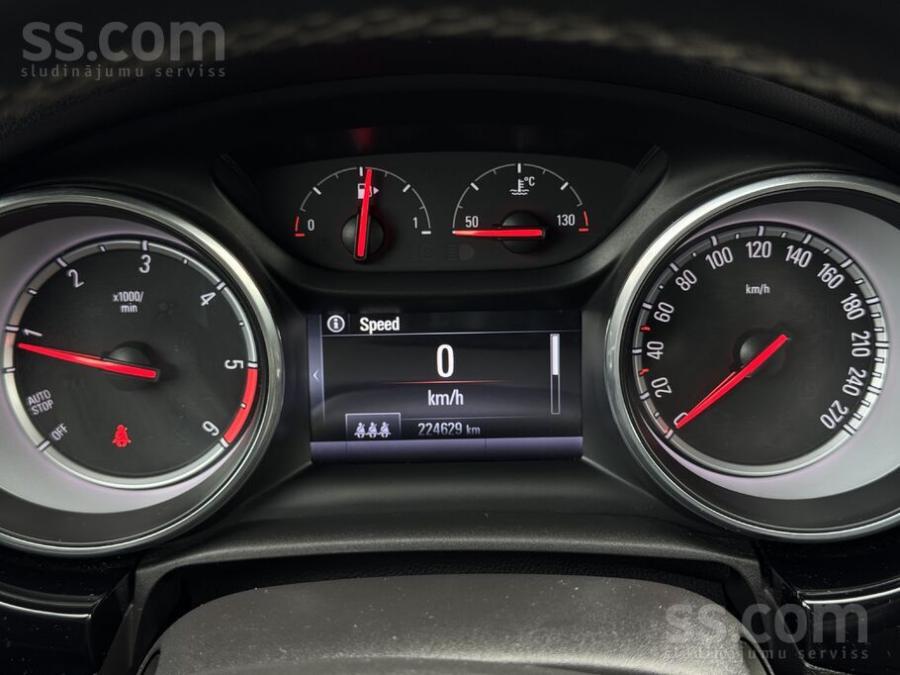 Grey Opel Astra 2017 in Valmiera, with an engine capacity of 1.60 L and mileage of 225 thousand km for 6800 €, photo 12 on AUTOMOTO.COM.LV