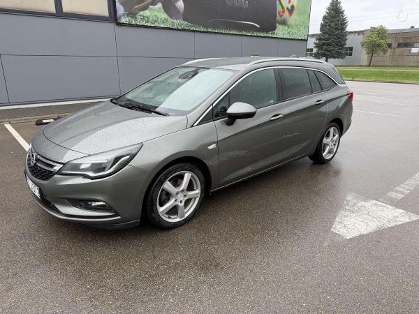Pelēks Opel Astra 2017 Šilutė, ar dzinēja tilpumu 1.60 L un nobraukumu 260 tūkst. km par 6300 €, foto 1 vietnē AUTOMOTO.COM.LV
