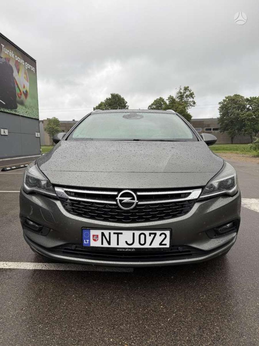 Pelēks Opel Astra 2017 Šilutė, ar dzinēja tilpumu 1.60 L un nobraukumu 260 tūkst. km par 6300 €, foto 3 vietnē AUTOMOTO.COM.LV
