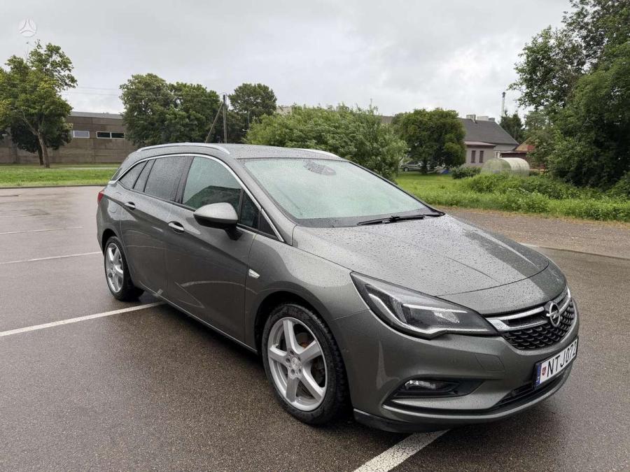 Pelēks Opel Astra 2017 Šilutė, ar dzinēja tilpumu 1.60 L un nobraukumu 260 tūkst. km par 6300 €, foto 4 vietnē AUTOMOTO.COM.LV