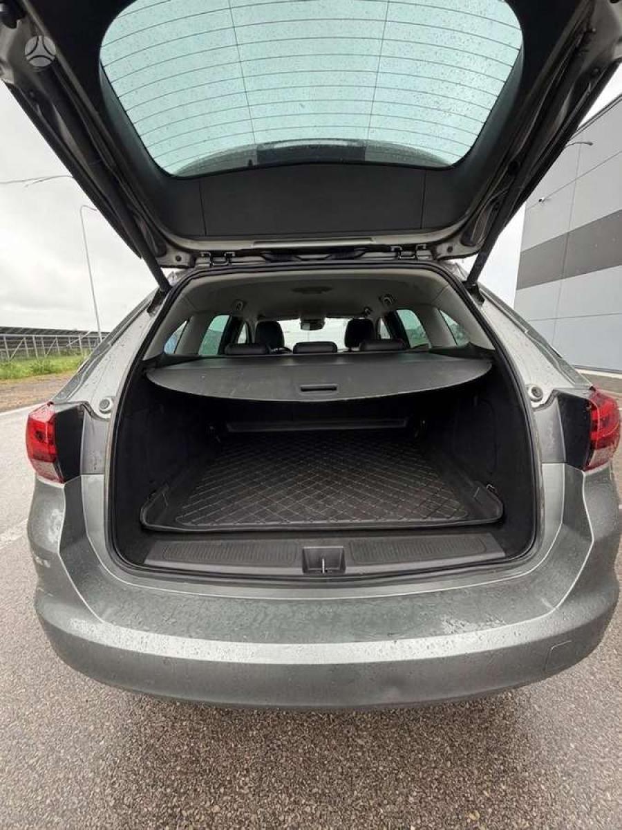Pelēks Opel Astra 2017 Šilutė, ar dzinēja tilpumu 1.60 L un nobraukumu 260 tūkst. km par 6300 €, foto 12 vietnē AUTOMOTO.COM.LV