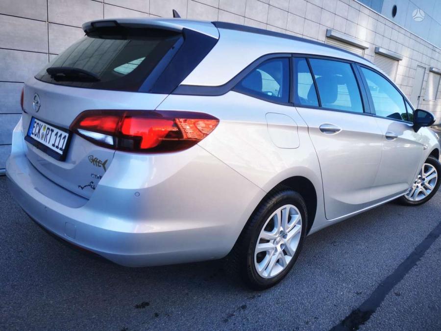 Pelēks Opel Astra 2017 Klaipėda, ar dzinēja tilpumu 1.60 L un nobraukumu 147 tūkst. km par 6200 €, foto 7 vietnē AUTOMOTO.COM.LV