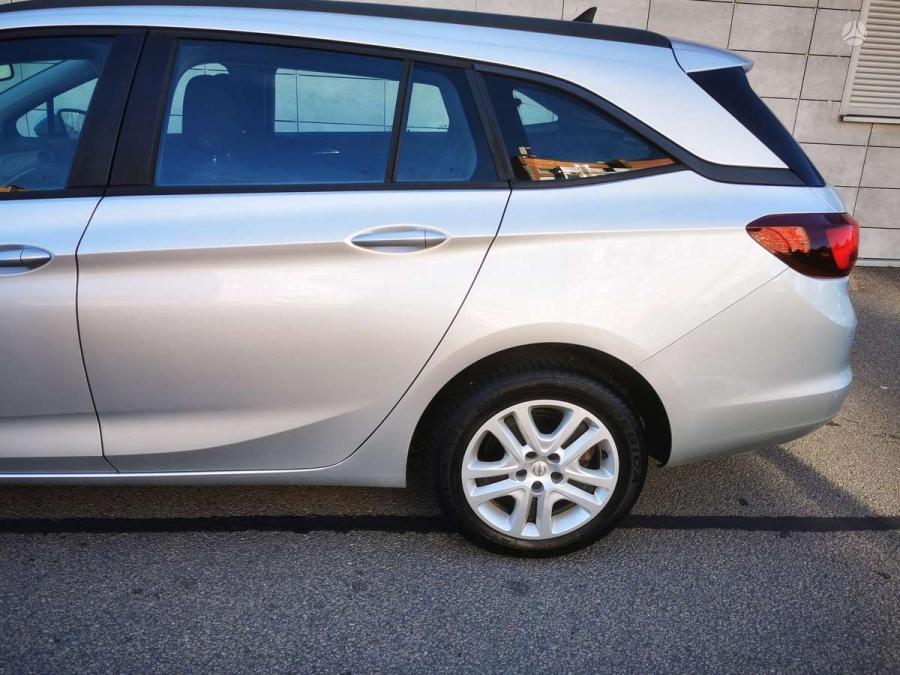 Pelēks Opel Astra 2017 Klaipėda, ar dzinēja tilpumu 1.60 L un nobraukumu 147 tūkst. km par 6200 €, foto 13 vietnē AUTOMOTO.COM.LV