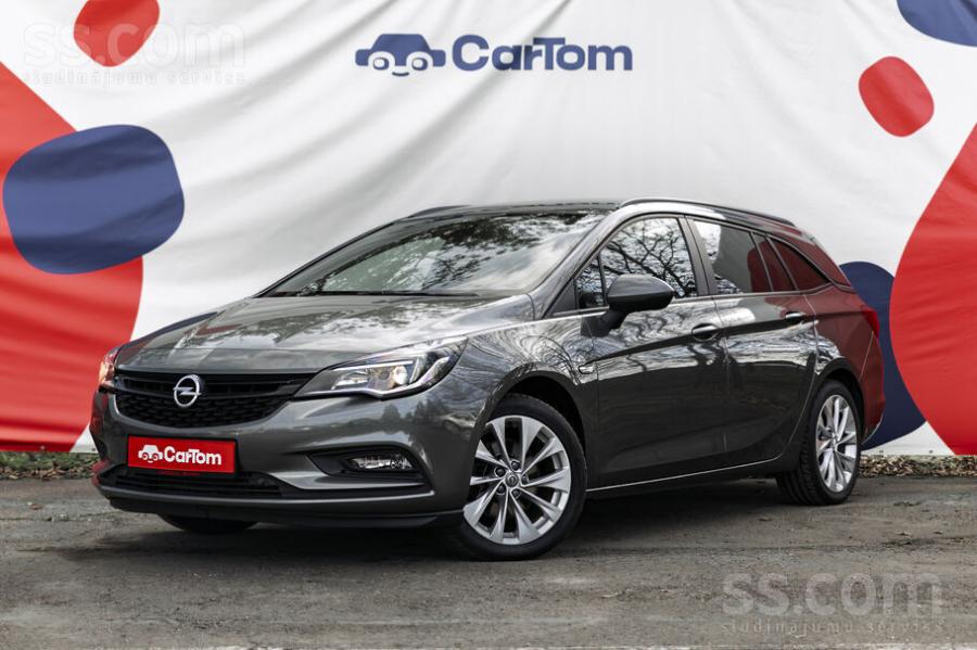 Grey Opel Astra 2017 in Riga, with an engine capacity of 1.60 L and mileage of 192 thousand km for 8650 €, photo 1 on AUTOMOTO.COM.LV