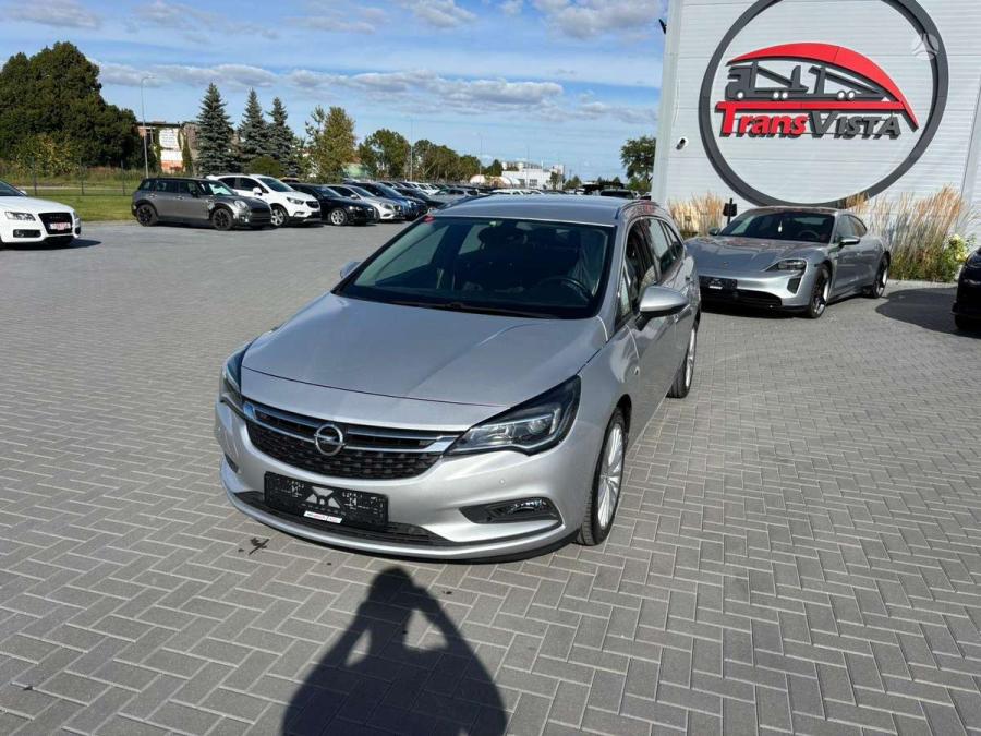Pelēks Opel Astra 2017 Telšiai, ar dzinēja tilpumu 1.60 L un nobraukumu 235 tūkst. km par 6300 €, foto 1 vietnē AUTOMOTO.COM.LV