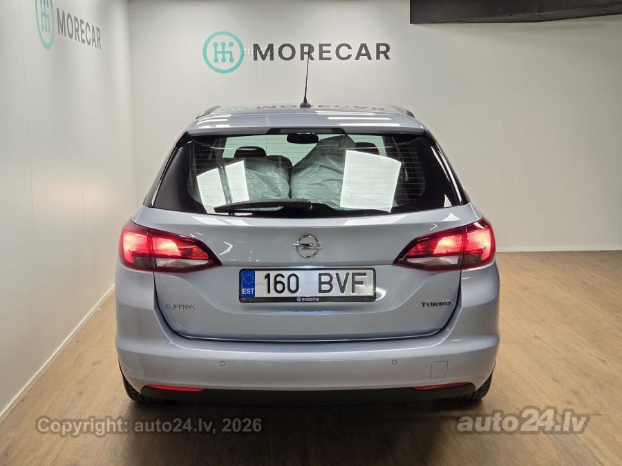Pelēks Opel Astra 2017 Tallina, ar dzinēja tilpumu 1.40 L un nobraukumu 149 tūkst. km par 8200 €, foto 6 vietnē AUTOMOTO.COM.LV