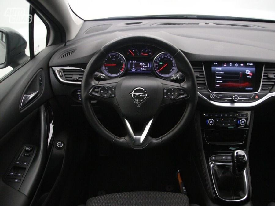 Grey Opel Astra 2018 in Vilnius, with an engine capacity of 1.40 L and mileage of 178 thousand km for 8099 €, photo 17 on AUTOMOTO.COM.LV