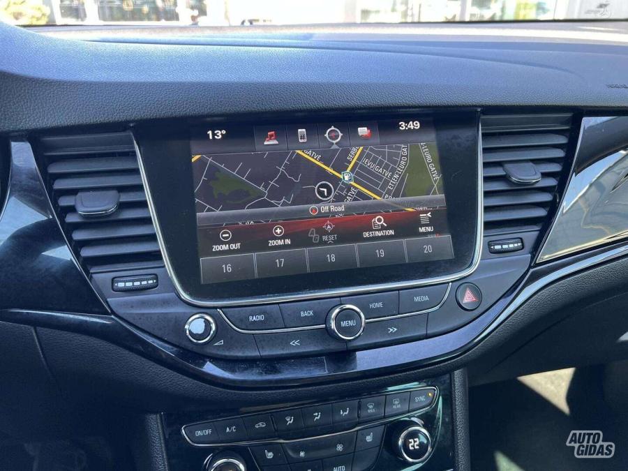Grey Opel Astra 2018 in Siauliai, with an engine capacity of 1.60 L and mileage of 186 thousand km for 7700 €, photo 19 on AUTOMOTO.COM.LV