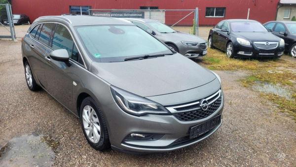 Pelēks Opel Astra 2018 Telšiai, ar dzinēja tilpumu 1.40 L un nobraukumu 170 tūkst. km par 6550 €, foto 4 vietnē AUTOMOTO.COM.LV