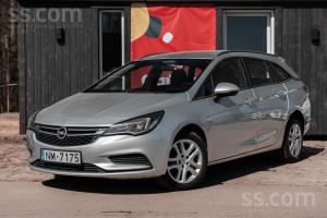 Grey Opel Astra 2018 in Riga, with an engine capacity of 1.60 L and mileage of 273 thousand km for 6350 €, photo  on AUTOMOTO.COM.LV