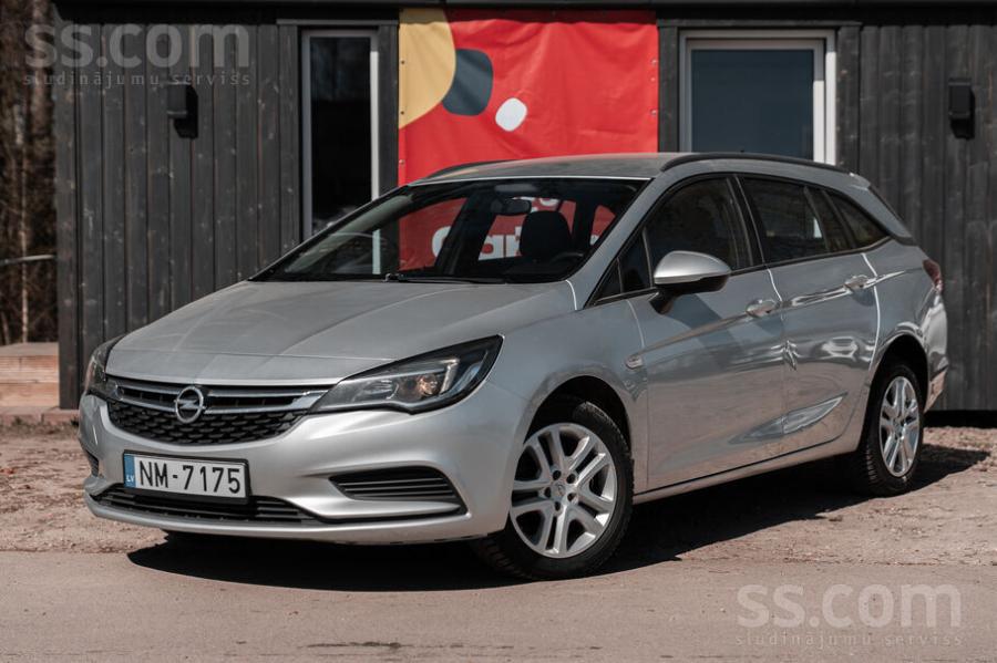 Pelēks Opel Astra 2018 Rīga, ar dzinēja tilpumu 1.60 L un nobraukumu 273 tūkst. km par 6350 €, foto 1 vietnē AUTOMOTO.COM.LV