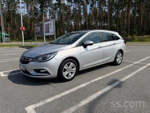 Grey Opel Astra 2018 in Riga, with an engine capacity of 1.60 L and mileage of 230 thousand km for 6490 €, photo 13 on AUTOMOTO.COM.LV