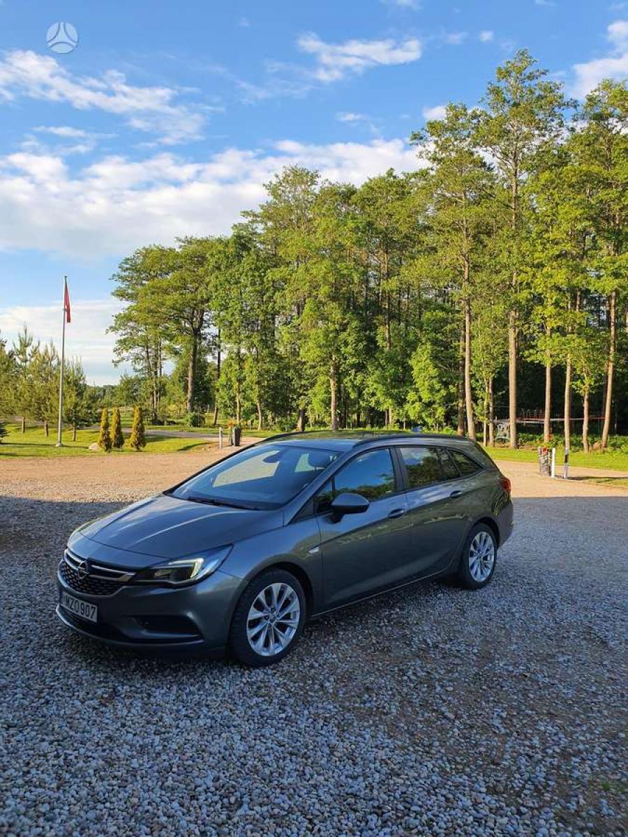 Pelēks Opel Astra 2018 Šakiai, ar dzinēja tilpumu 1.60 L un nobraukumu 163 tūkst. km par 8500 €, foto 1 vietnē AUTOMOTO.COM.LV