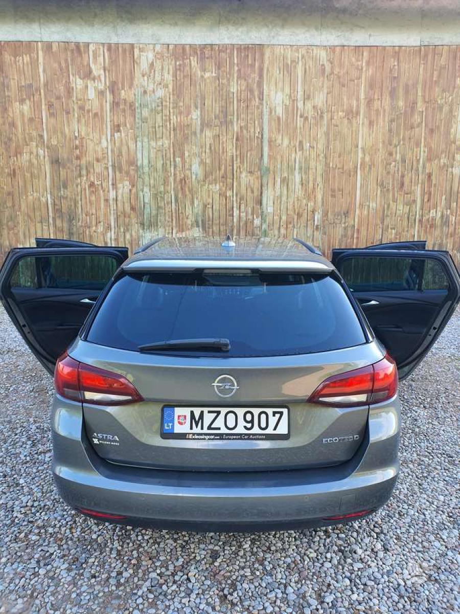 Pelēks Opel Astra 2018 Šakiai, ar dzinēja tilpumu 1.60 L un nobraukumu 163 tūkst. km par 8500 €, foto 4 vietnē AUTOMOTO.COM.LV