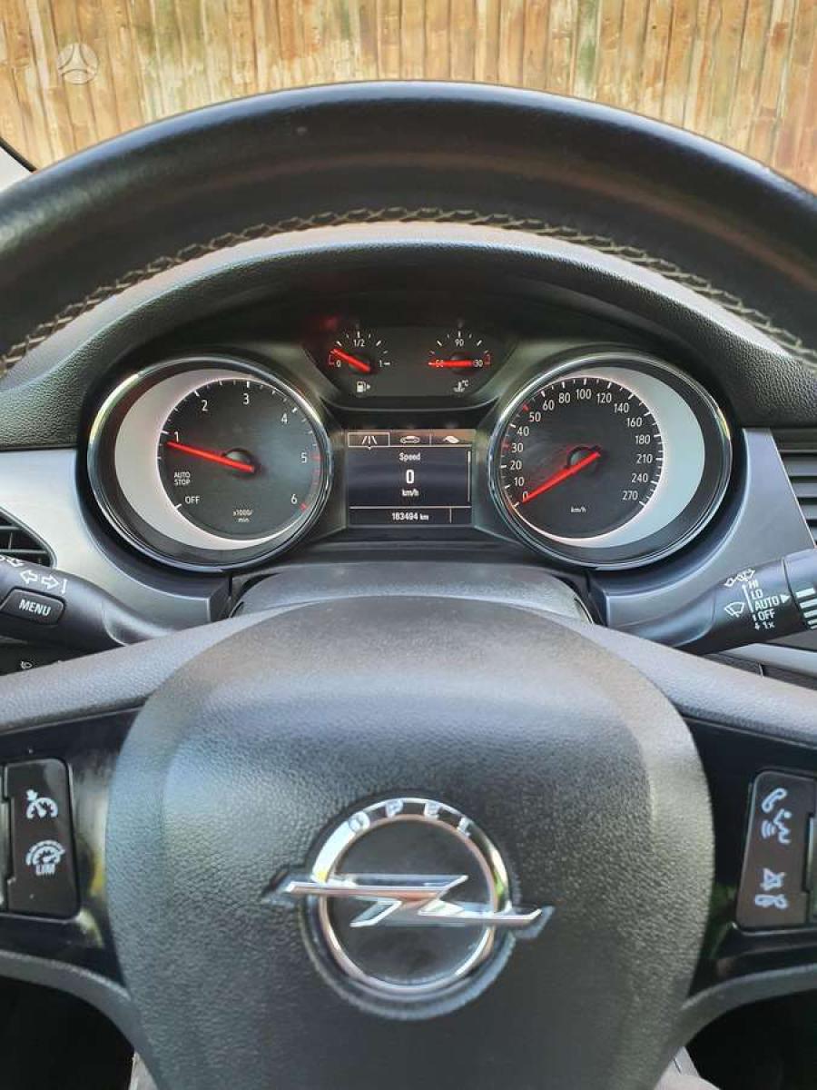 Pelēks Opel Astra 2018 Šakiai, ar dzinēja tilpumu 1.60 L un nobraukumu 163 tūkst. km par 8500 €, foto 10 vietnē AUTOMOTO.COM.LV