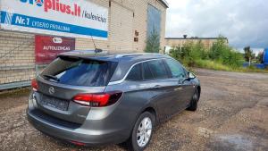 Pelēks Opel Astra 2018 Telšiai, ar dzinēja tilpumu 1.40 L un nobraukumu 170 tūkst. km par 6850 €, foto 9 vietnē AUTOMOTO.COM.LV