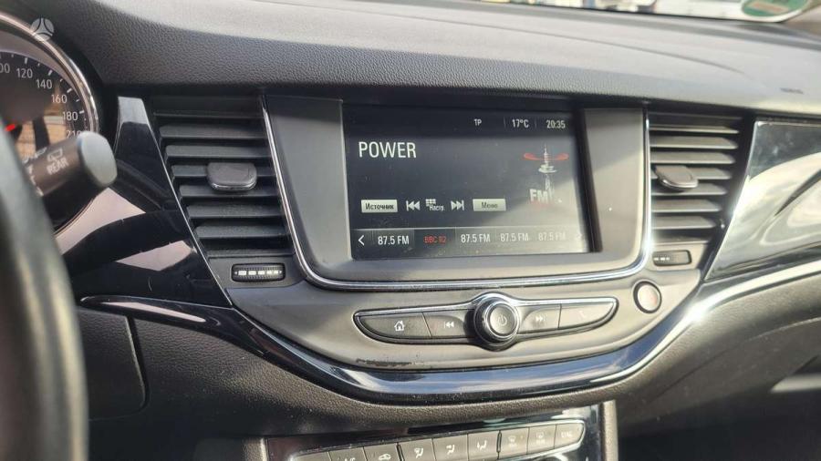 Pelēks Opel Astra 2018 Telšiai, ar dzinēja tilpumu 1.40 L un nobraukumu 170 tūkst. km par 6850 €, foto 25 vietnē AUTOMOTO.COM.LV