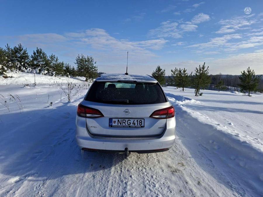 Pelēks Opel Astra 2019 Viļņa, ar dzinēja tilpumu 1.60 L un nobraukumu 190 tūkst. km par 7200 €, foto 9 vietnē AUTOMOTO.COM.LV