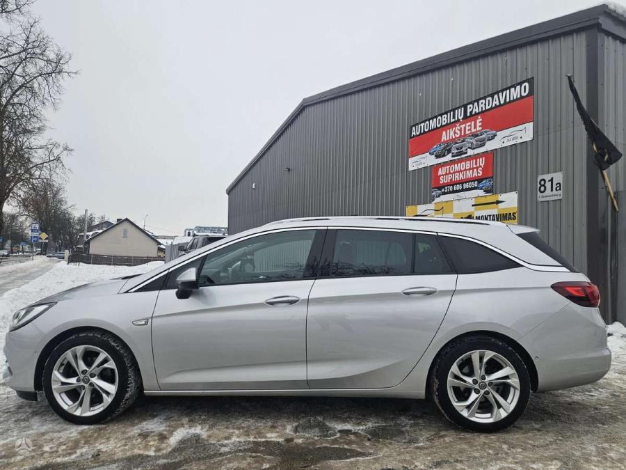 Grey Opel Astra 2019 in Siauliai, with an engine capacity of 1.50 L and mileage of 116 thousand km for 8470 €, photo 7 on AUTOMOTO.COM.LV