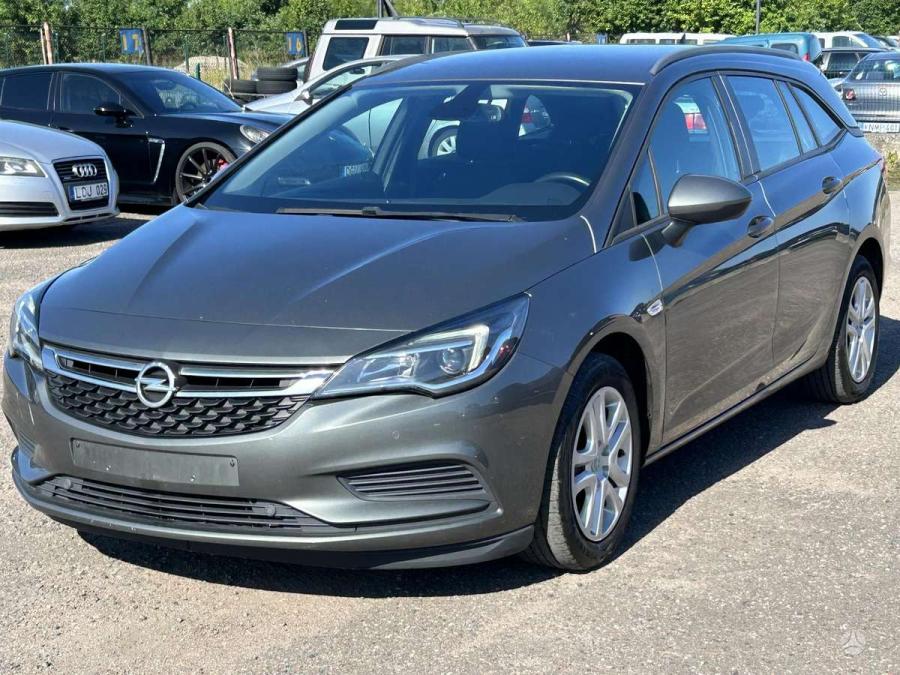 Pelēks Opel Astra 2019 Kretinga, ar dzinēja tilpumu 1.60 L un nobraukumu 189 tūkst. km par 4900 €, foto 1 vietnē AUTOMOTO.COM.LV