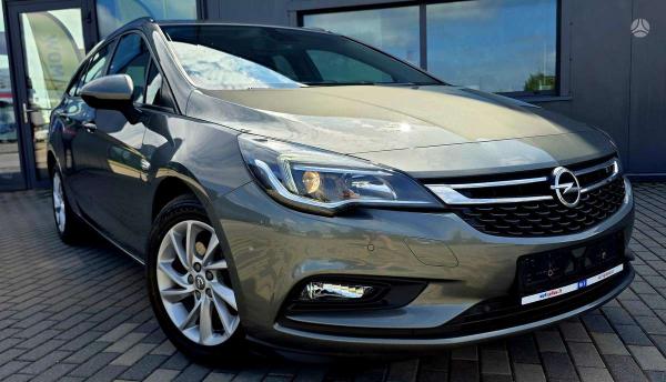 Grey Opel Astra 2019 in Siauliai, with an engine capacity of 1.60 L and mileage of 127 thousand km for 7950 €, photo 1 on AUTOMOTO.COM.LV