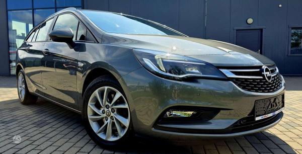 Grey Opel Astra 2019 in Siauliai, with an engine capacity of 1.60 L and mileage of 127 thousand km for 7950 €, photo 2 on AUTOMOTO.COM.LV