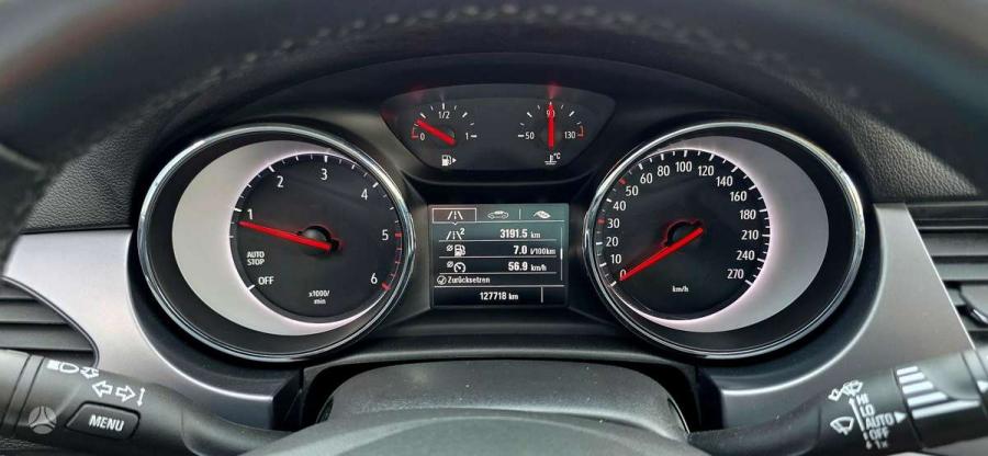 Grey Opel Astra 2019 in Siauliai, with an engine capacity of 1.60 L and mileage of 127 thousand km for 7950 €, photo 30 on AUTOMOTO.COM.LV