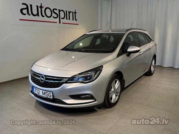 Grey Opel Astra 2019 in Tallinn, with an engine capacity of 1.40 L and mileage of 133 thousand km for 10900 €, photo 1 on AUTOMOTO.COM.LV