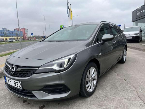 Grey Opel Astra 2020 in Klaipeda, with an engine capacity of 1.34 L and mileage of 88 thousand km for 11900 €, photo 6 on AUTOMOTO.COM.LV