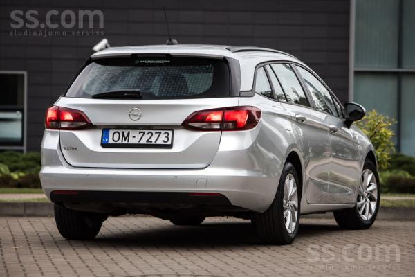 Grey Opel Astra 2020 in Jelgava, with an engine capacity of 1.50 L and mileage of 0 thousand km for 7990 €, photo 8 on AUTOMOTO.COM.LV