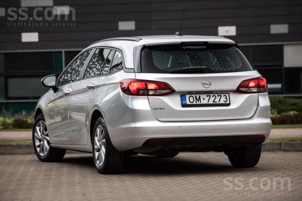 Grey Opel Astra 2020 in Jelgava, with an engine capacity of 1.50 L and mileage of 0 thousand km for 7990 €, photo 10 on AUTOMOTO.COM.LV