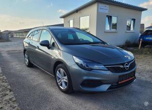 Grey Opel Astra 2021 in Vilnius, with an engine capacity of 1.20 L and mileage of 64 thousand km for 9900 €, photo  on AUTOMOTO.COM.LV