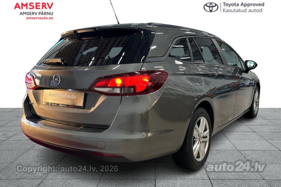 Pelēks Opel Astra 2021 Pērnava, ar dzinēja tilpumu 1.30 L un nobraukumu 54 tūkst. km par 13500 €, foto 2 vietnē AUTOMOTO.COM.LV